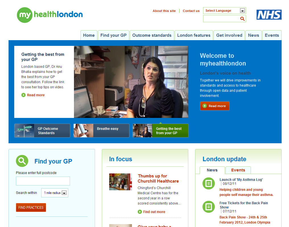 Boris Johnson Unveils Myhealthlondon Website Created By Reading Room ...