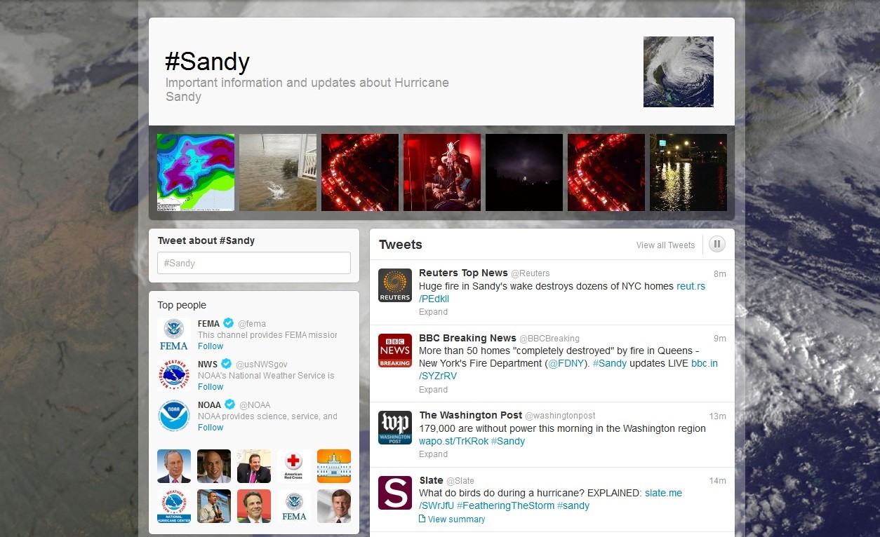 Hurricane Sandy becomes best documented storm ever on both traditional ...